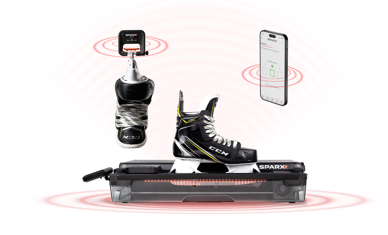 Sparx Sharpener | Professional Skate Sharpening | Sparx Hockey Europe ...